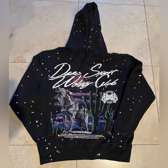 Darc Sport | Sweaters | Darc Sport Wolves Club Desert Wolf Vintage ...